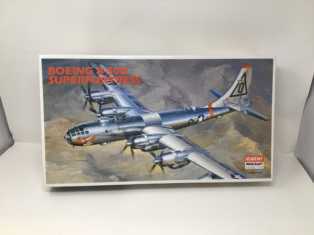 Academy Minicraft Boeing B-50D Superfortress 1/72 Scale Model - Etsy