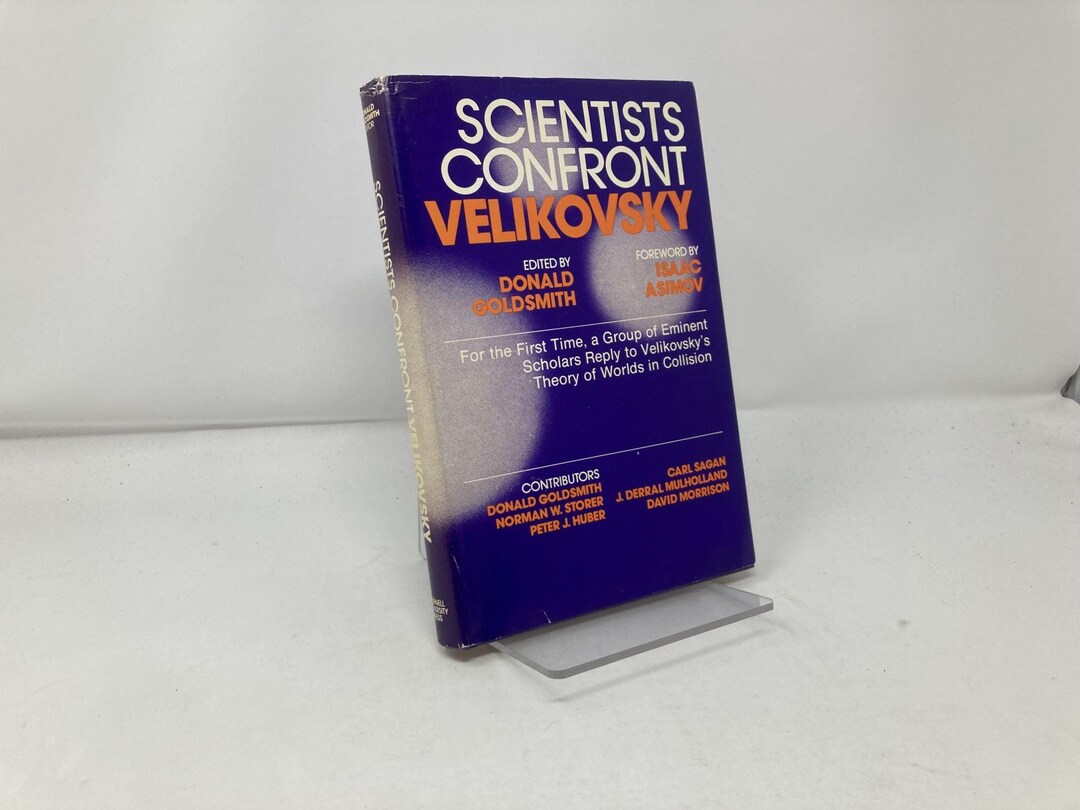 Scientists Confront Velikovsky by Donald Goldsmith, Et Al HC Hardcover ...