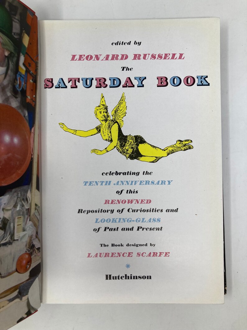 The Saturday Book Tenth Anniversary Leonard Russell HC 1st First ...