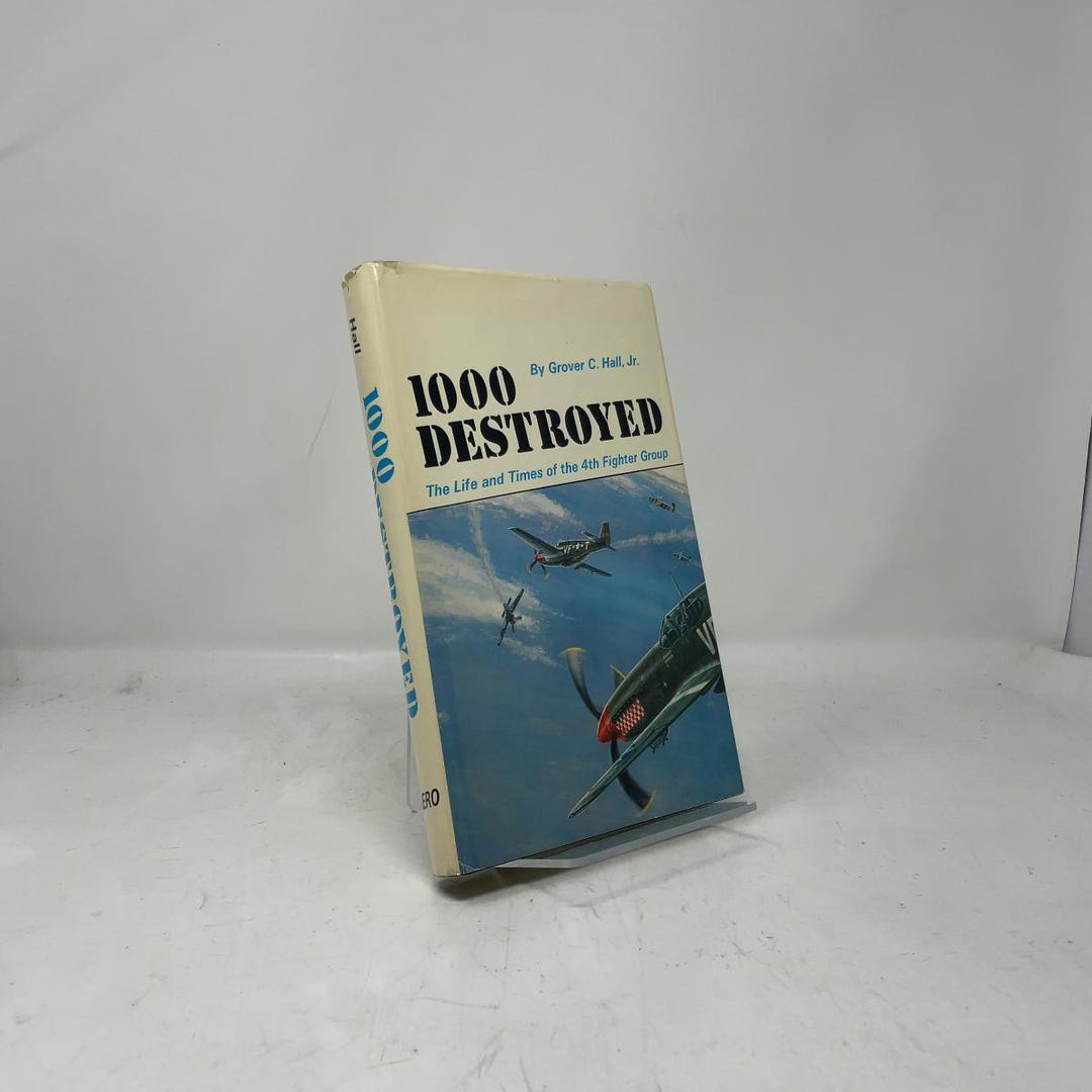 1000 Destroyed by Grover C. Hall, Jr. HC First Edition Hardcover Very ...
