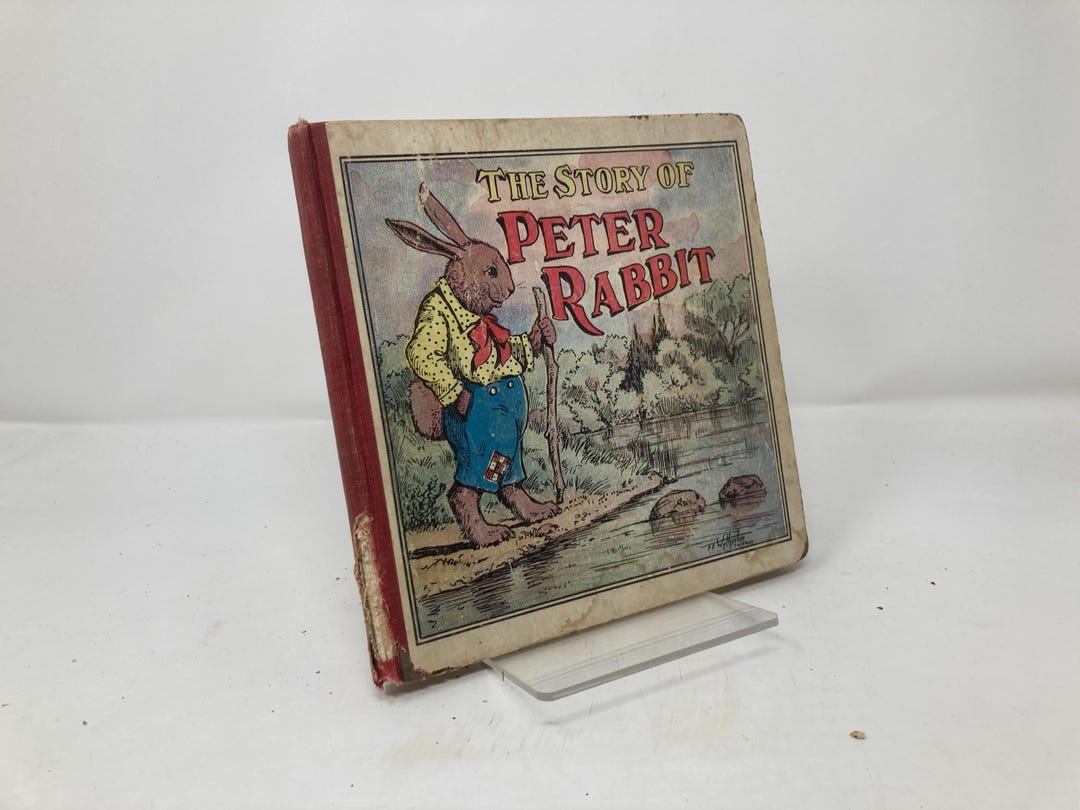 The Story of Peter Rabbit by Beatrix Potter HC Hardcover First Thus ...