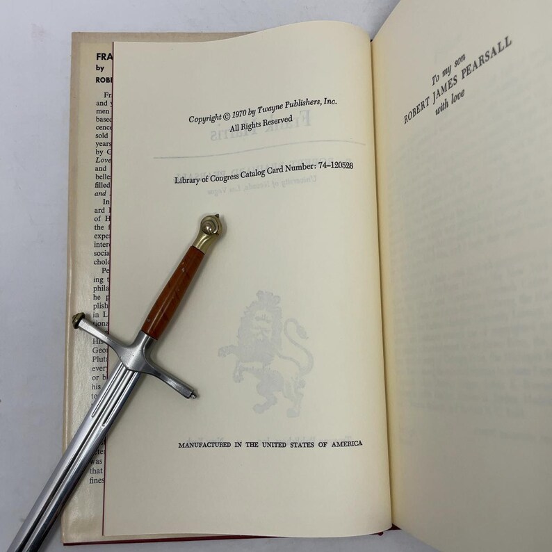 Frank Harris (twayne's English Author Series) by Robert Brainard ...