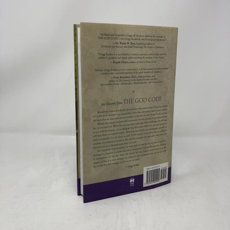The God Code by Gregg Braden HC First Edition Hardcover Like New 2004 ...