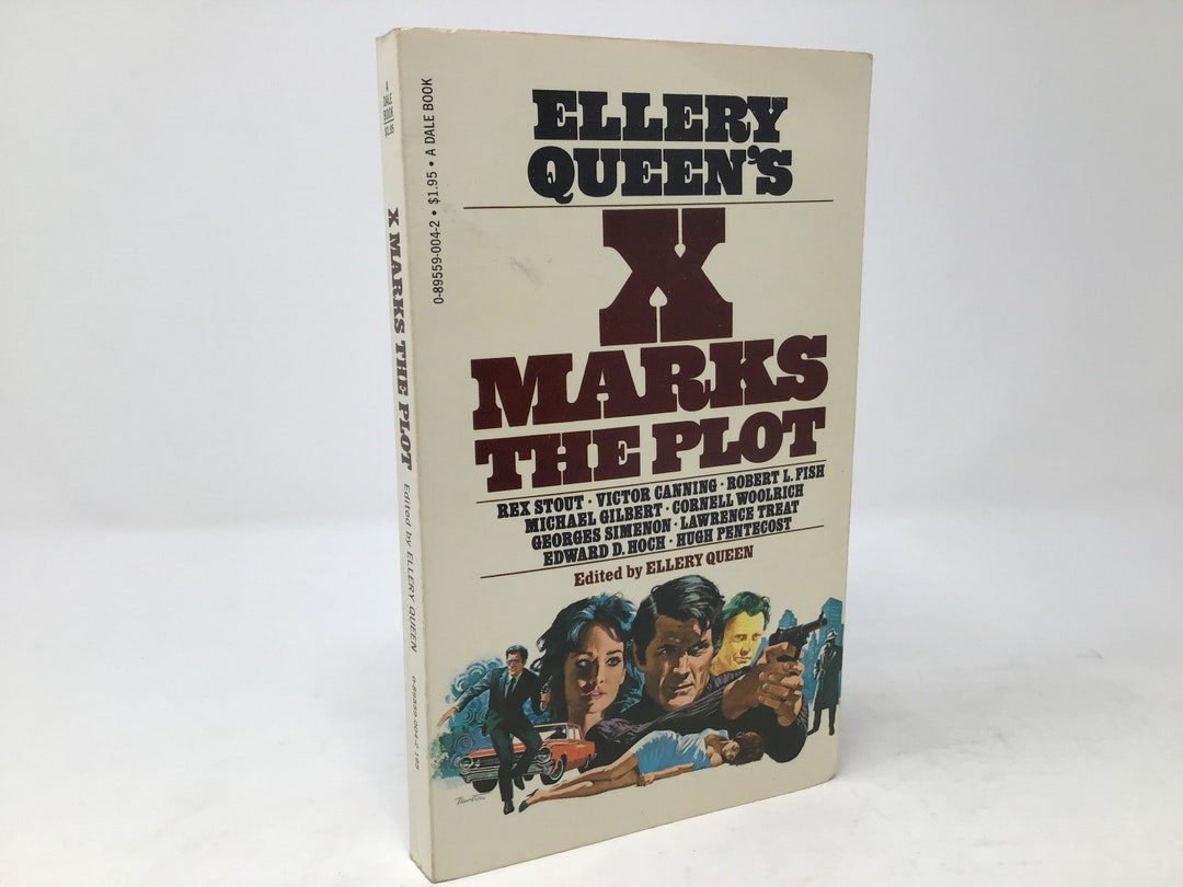 X Marks the Ploy by Ellery Queen Signed HC First 1st Like New 1977 - Etsy