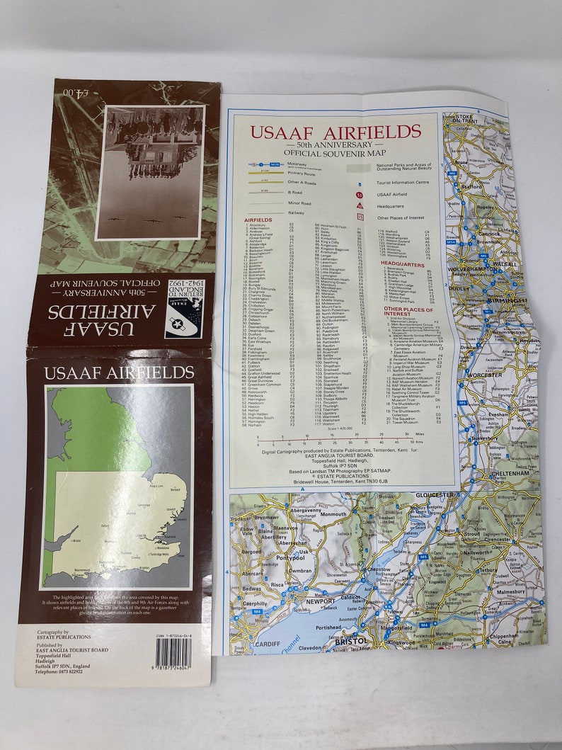 United States Army Air Force Airfields 50th Anniversary Official ...