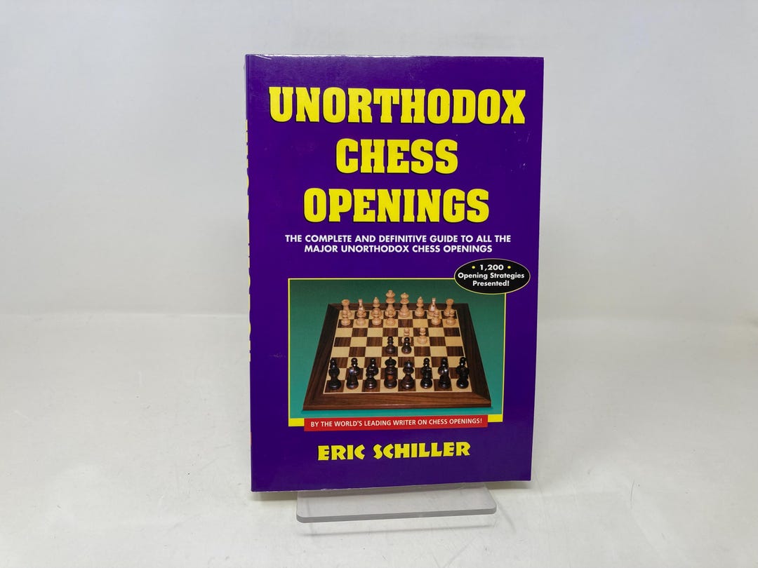 Unorthodox Chess Openings by Eric Schiller PB Paperback First 1st Like ...