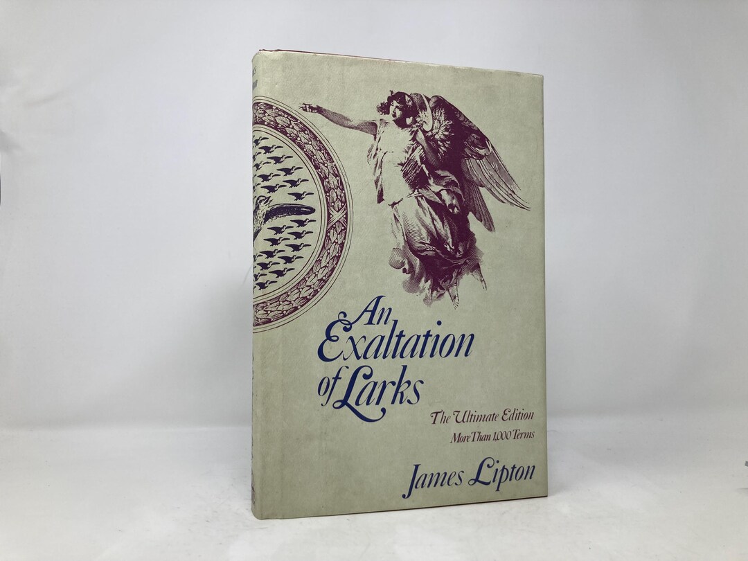 An Exaltation of Larks by James Lipton HC Hardcover First 1st Like New ...