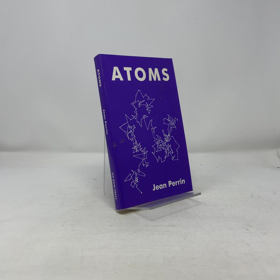 Atoms by Jean Perrin PB First Thus Paperback Very Good 1990 364028 - Etsy