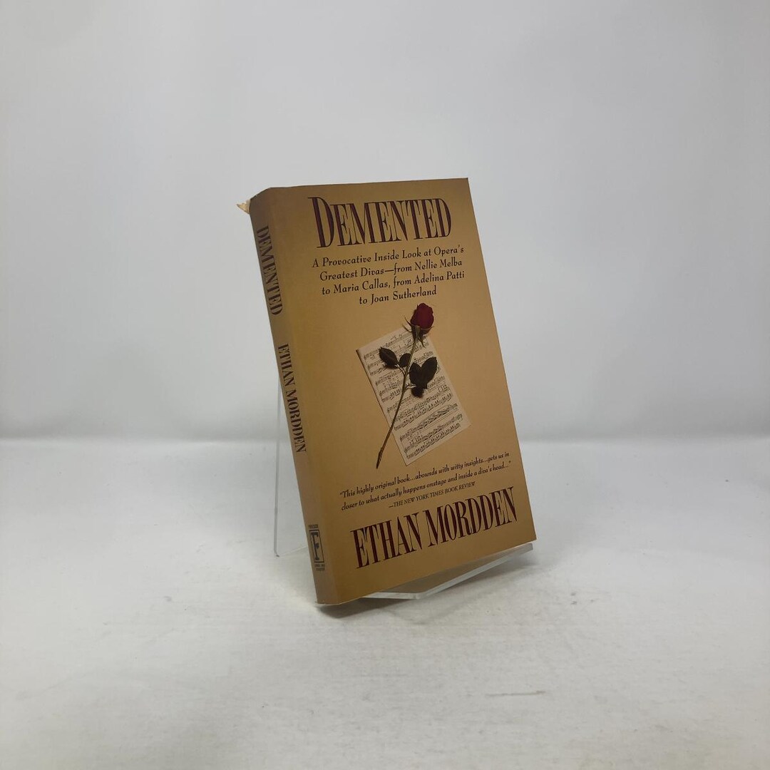 DEMENTED by Ethan Mordden PB First Edition Paperback Like New 1990 ...
