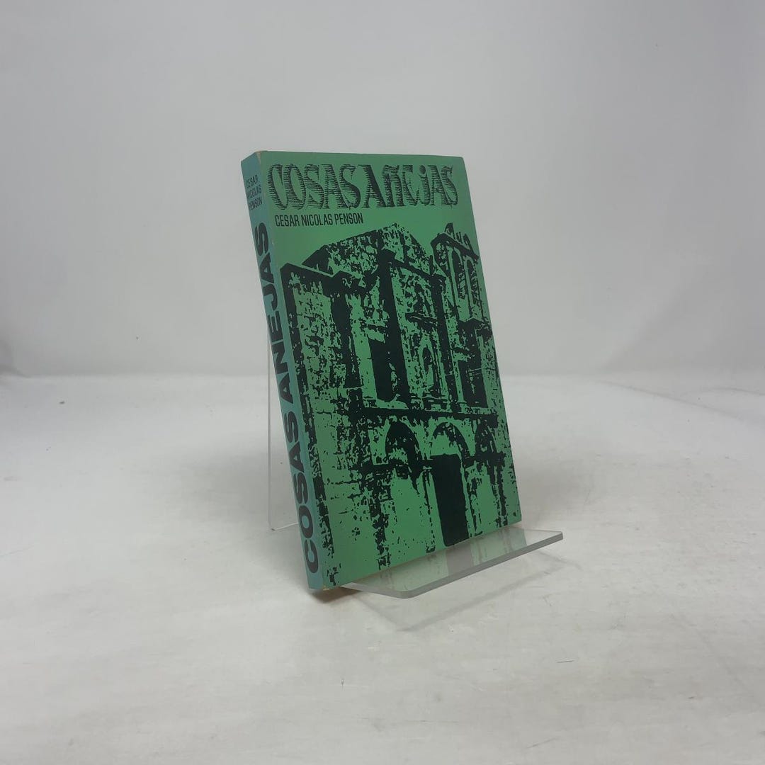 Cosas Anejas by Cesar Nicolas Penson PB First Thus Paperback Very Good ...