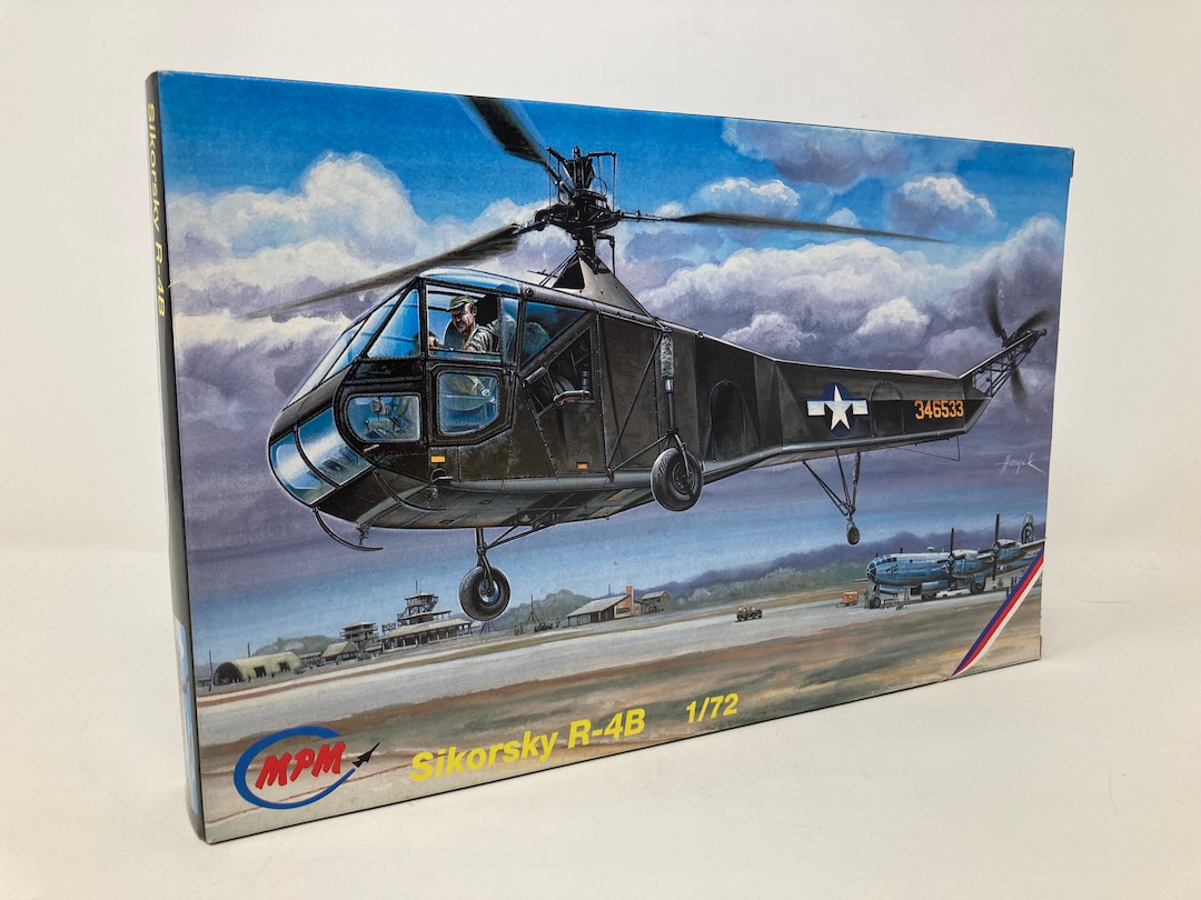 MPM Sikorsky R-4B 1/72 Scale Model Kit New in Box 145145 - Etsy