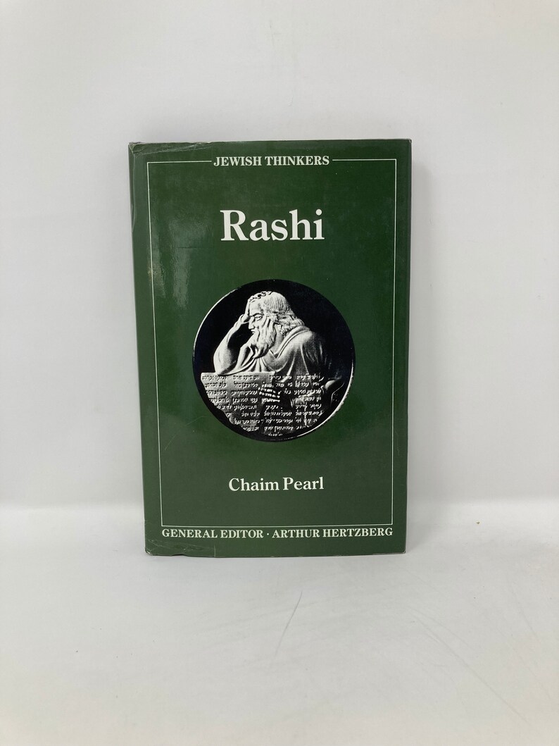 Rashi 1040-1105 jewish Thinkers by Chaim Pearl HC Hardcover - Etsy