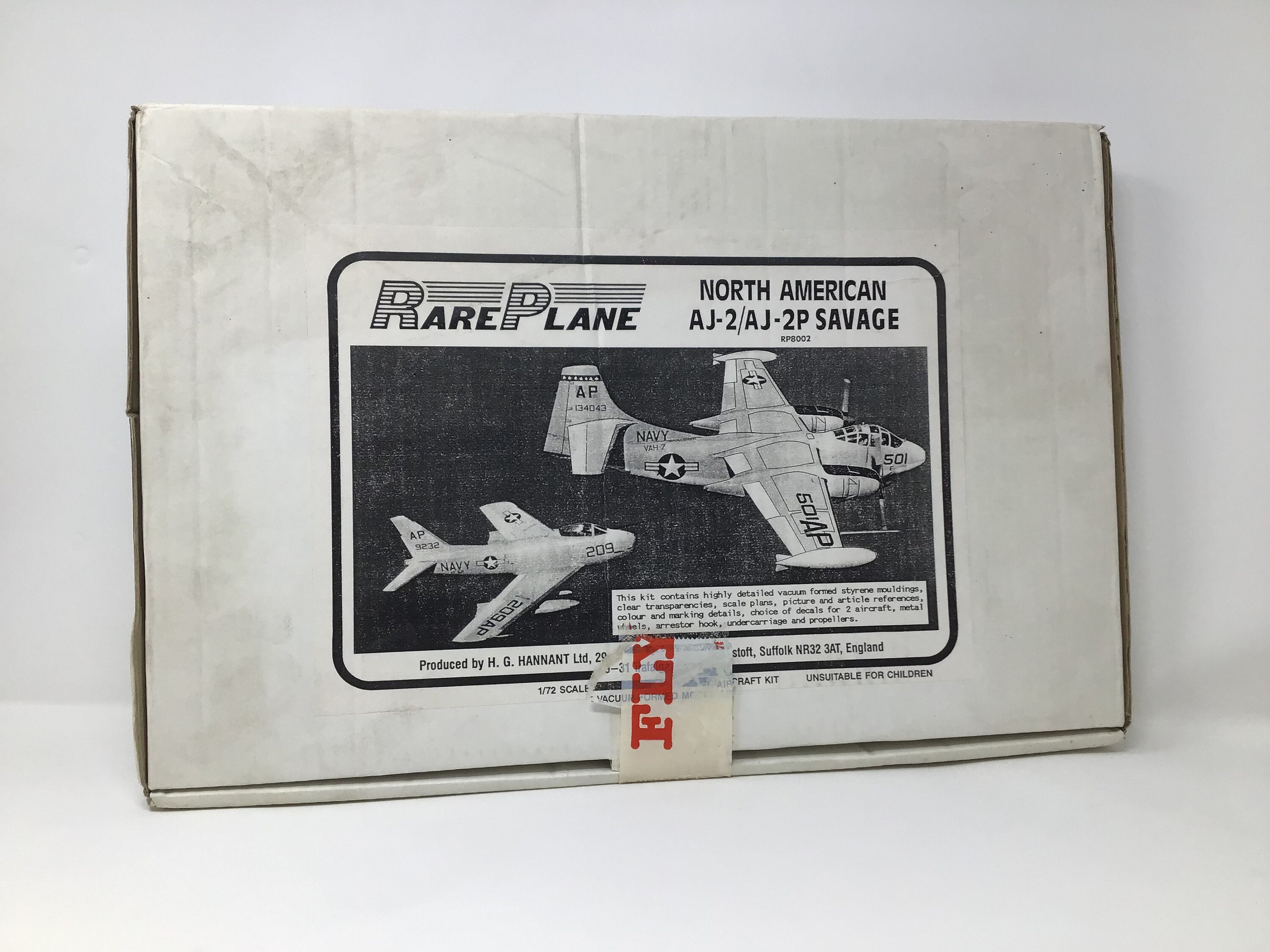 Rare Plane North American AJ-2/AJ-2P Savage 1/72 Scale MK New in Box ...