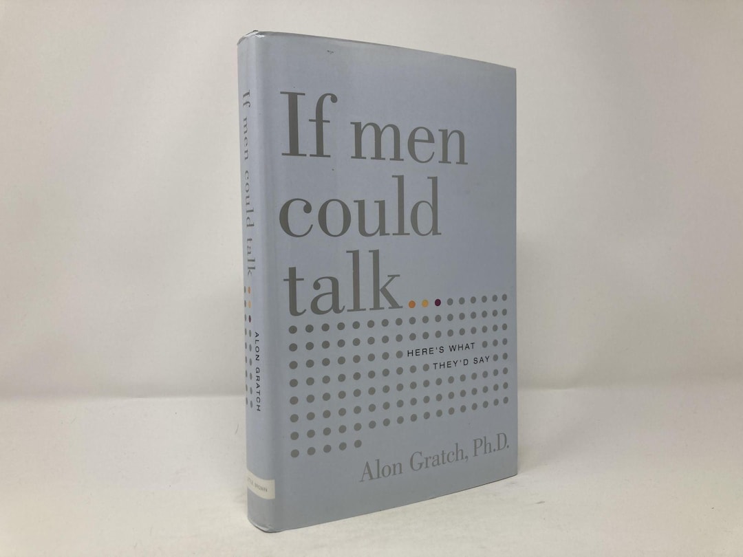 If Men Could Talk by Alon Gratch HC Hardcover Like New 2001 197040 - Etsy