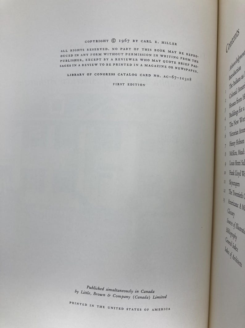 From Tepees to Towers by Carl E. Hiller HC Hardcover First 1st Very ...