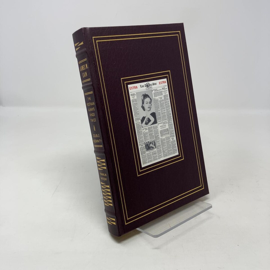 The Postman Always Rings Twice & Double Indemnity by James M. Cain HC ...