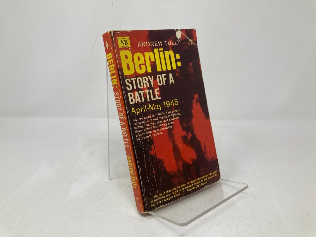 Berlin: Story of a Battle April-may 1945 by Andrew Tully PB Paperback ...