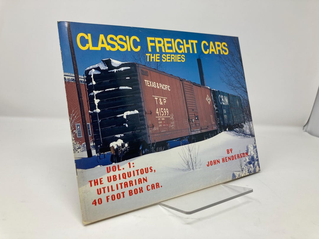 Classic Freight Cars by John Henderson HC Hardcover 1st First LN Like ...