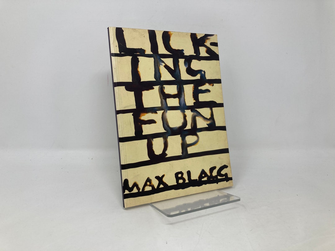 Licking the Fun up by Max Blagg Signed PB Paperback 1st First VG Very ...