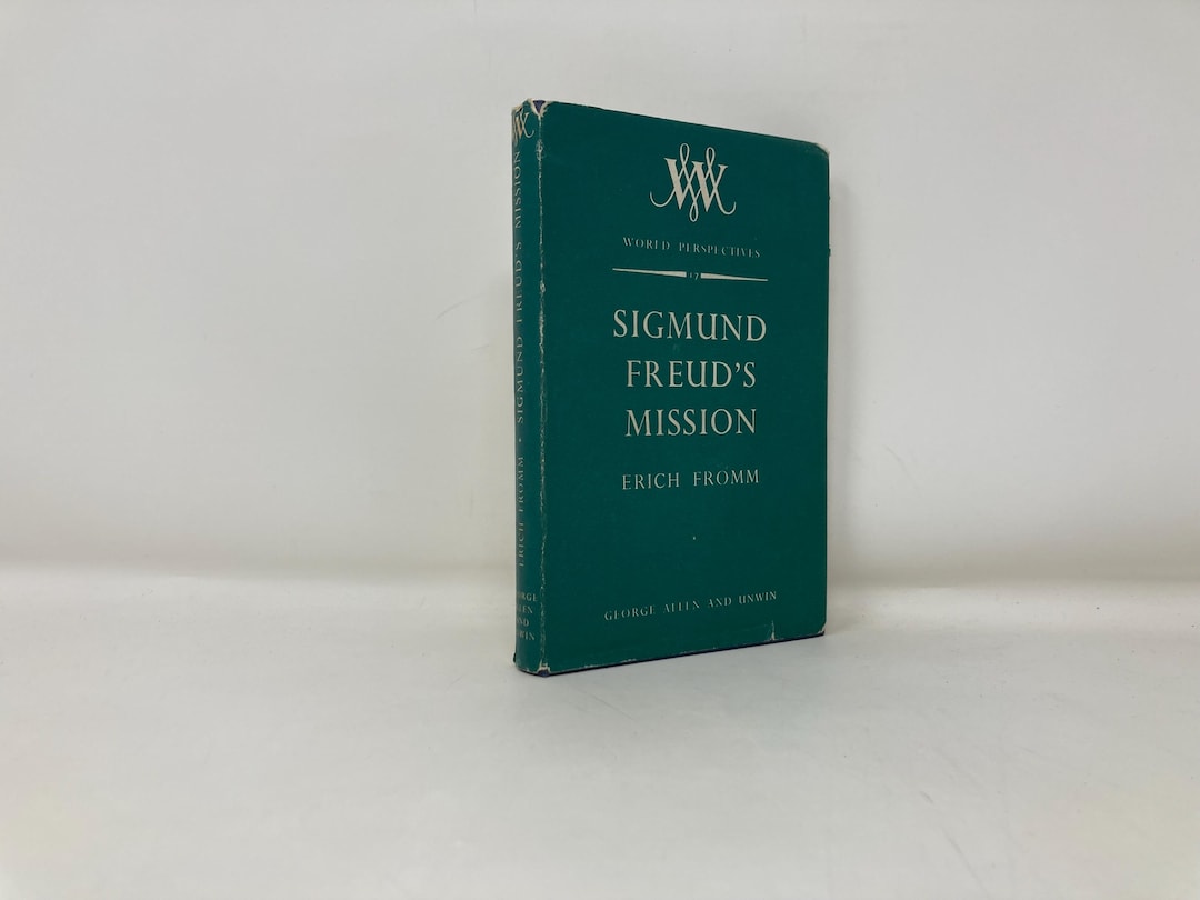 Sigmund Freud's Mission by Erich Fromm HC Hardcover First 1st Very Good ...