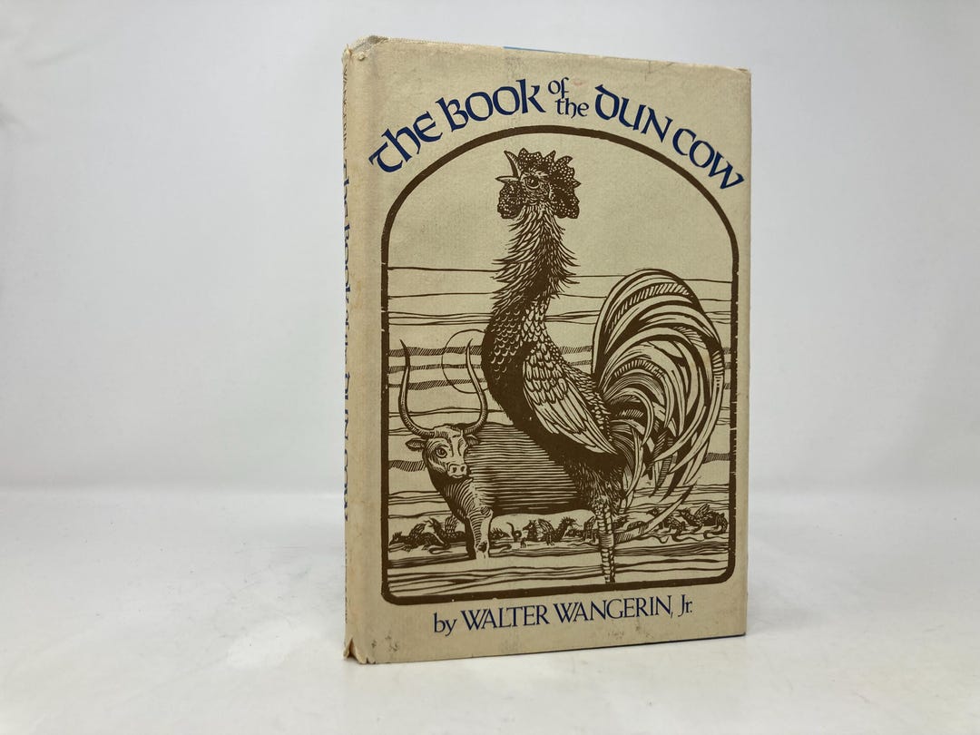 The Book of the Dun Cow by Walter Wangerin Signed HC Hardcover 1st ...