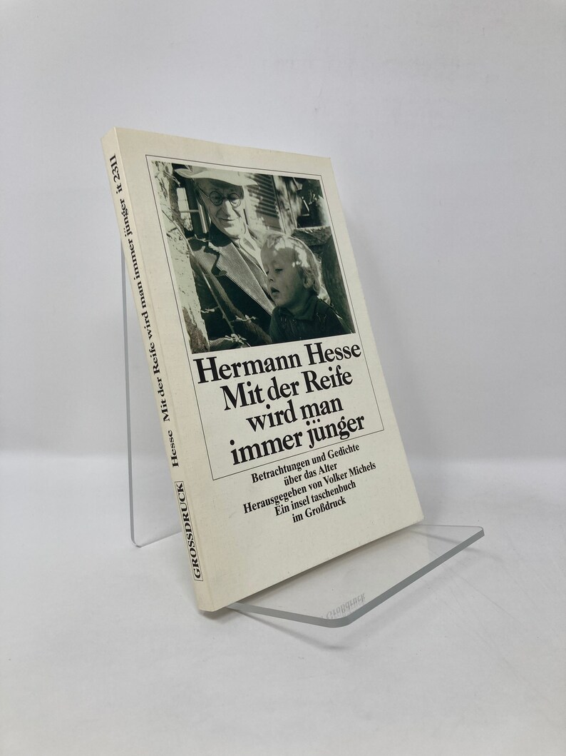 Mit Der Reife Wird Man Immer Jünger by Hermann Hesse PB Paperback 1st ...