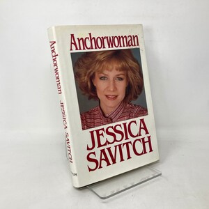 Anchorwoman by Jessica Savitch HC Hardcover 1st First VG Very Good 1982 ...