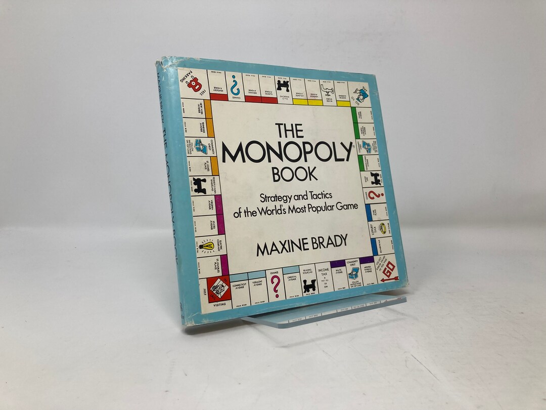 The Monopoly Book: Strategy and Tactics of the World's - Etsy