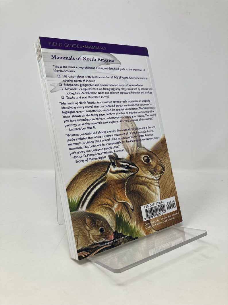 Mammals of North America (princeton Field Guides, 22) by Roland W. Kays ...