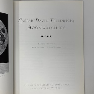 Caspar David Friedrich: Moonwatchers by Sabine Rewald PB First - Etsy