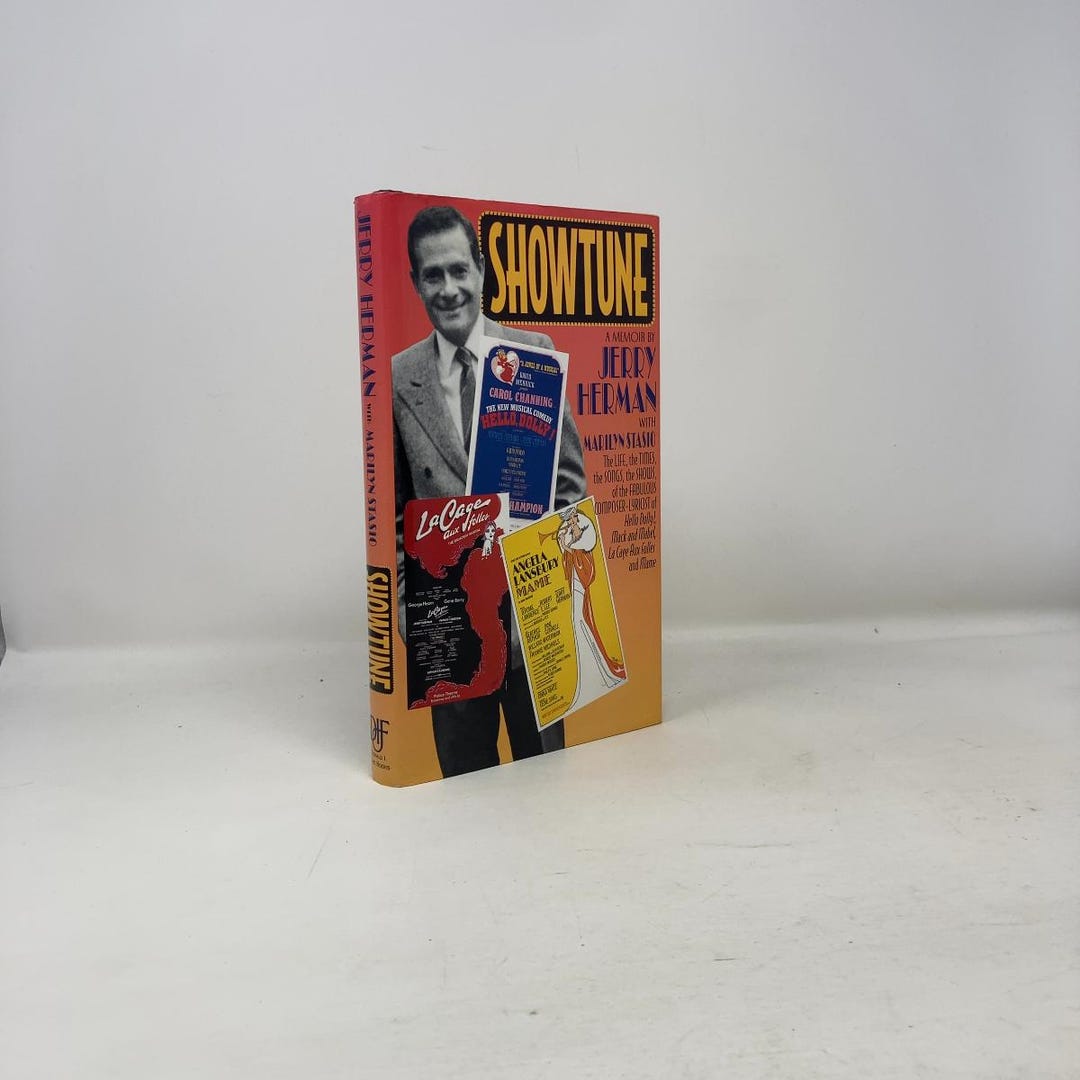 Showtune by Jerry Herman HC First Edition Hardcover Very Good 1996 ...