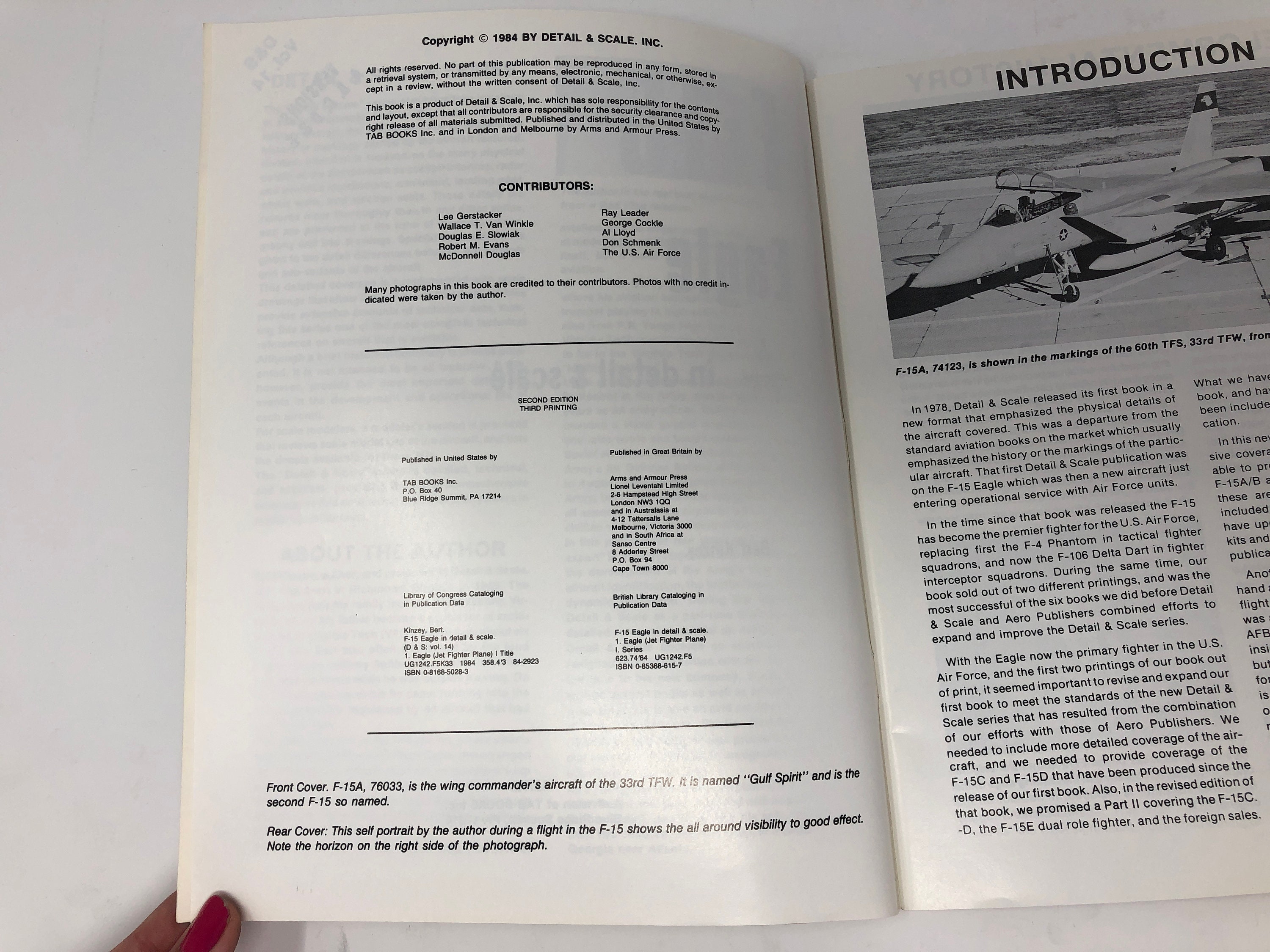 F-15 Eagle in Detail and Scale - D&S Vol. 14 by Bert Kinzey PB ...