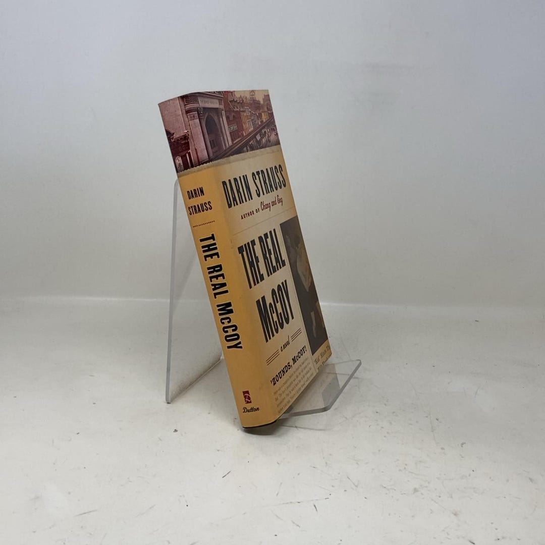 The Real Mccoy by Darin Strauss HC First Edition Hardcover Like New ...