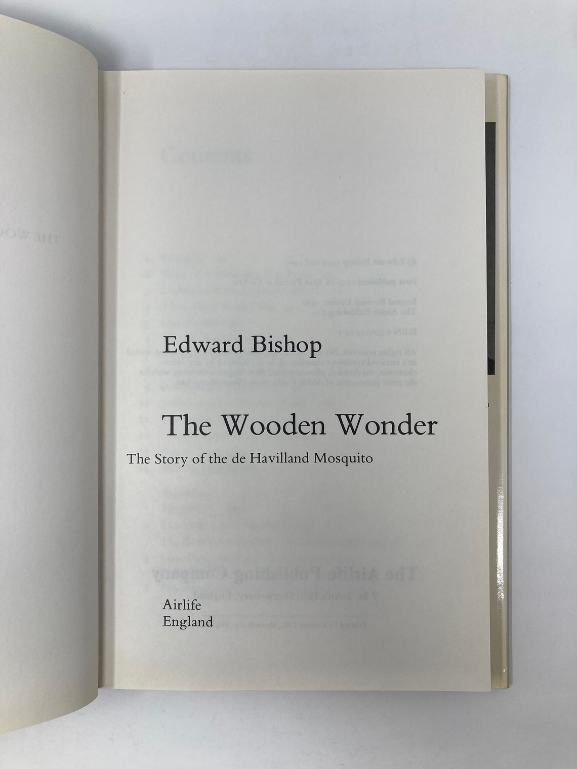 Wooden Wonder by Edward Bishop HC 1st First LN 1980 128425 - Etsy