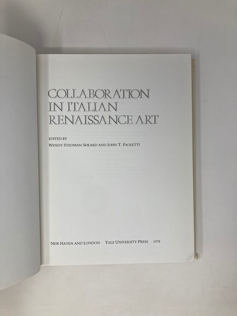 Collaboration in Italian Renaissance Art by Wendy Stedman Sheard and ...