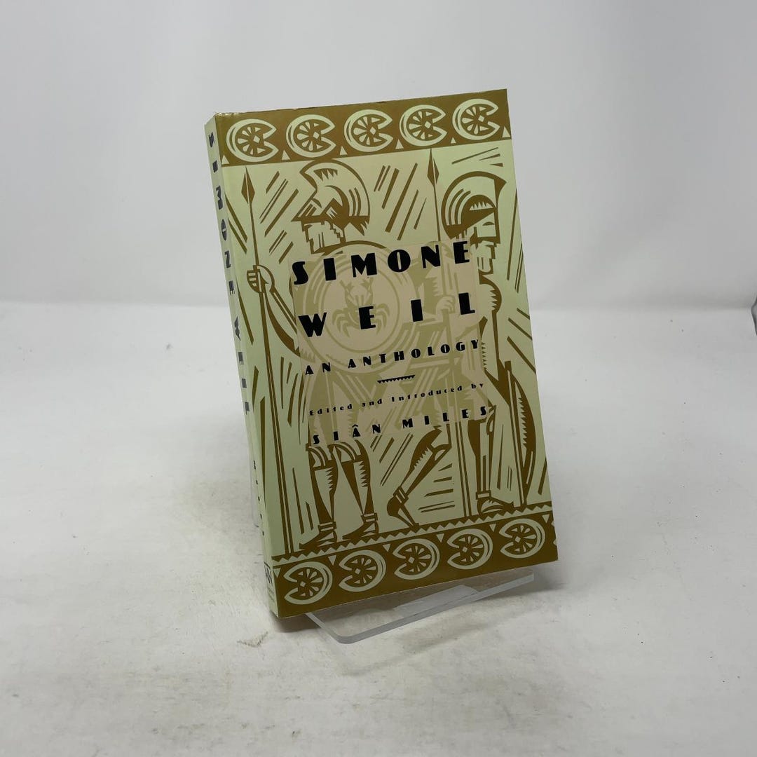 Simone Weil by Simone Weil; Sian Miles (ed) PB First Edition Paperback ...