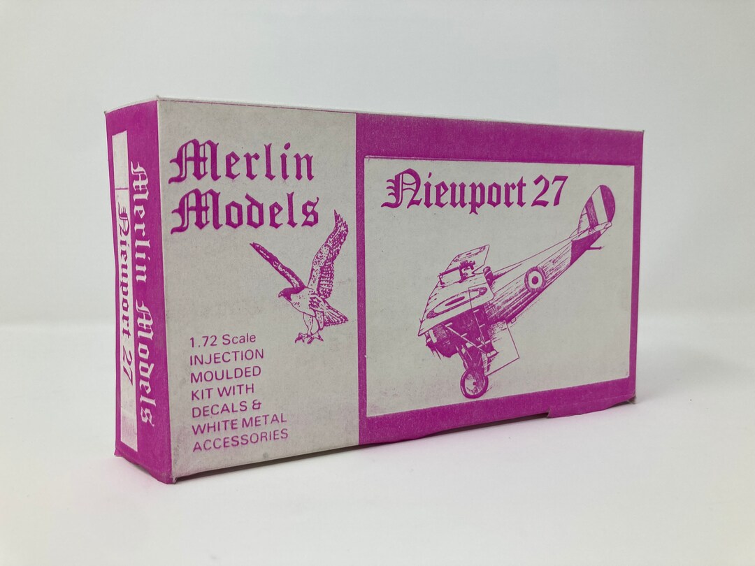 Merlin Models Nieuport 27 1/72 Scale Model Kit New in Box 133455 - Etsy