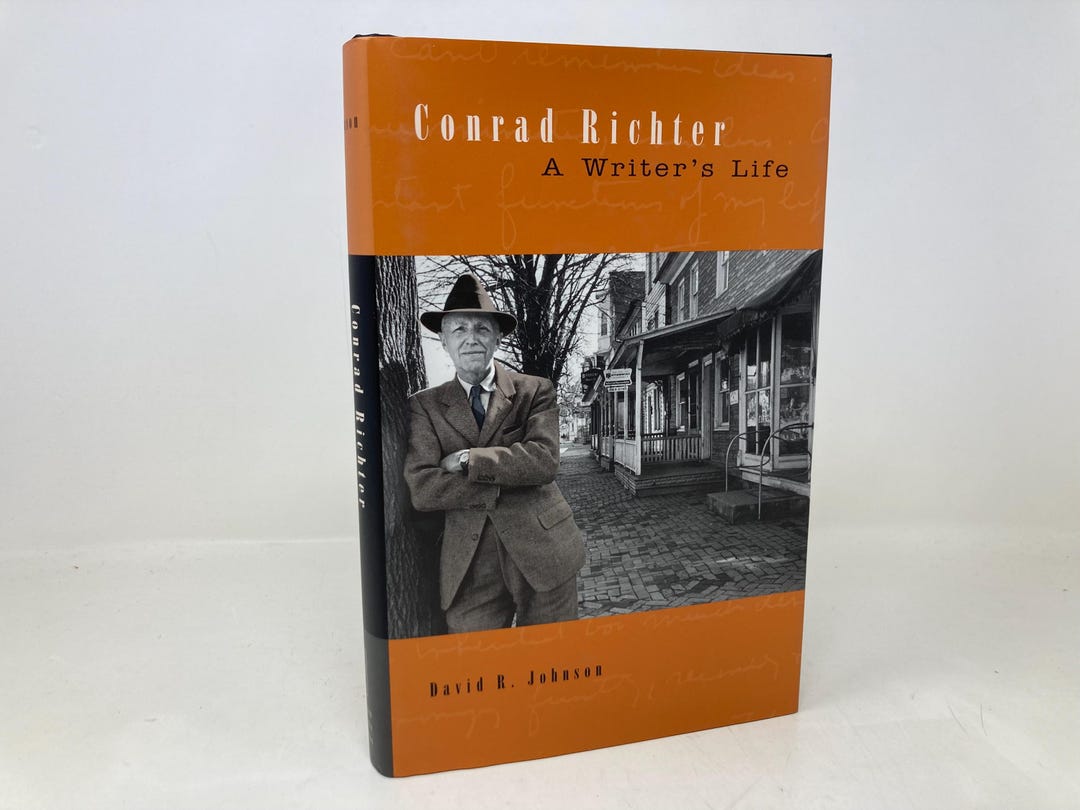 Conrad Richter: A Writer's Life by David R. Johnson HC Hardcover First ...