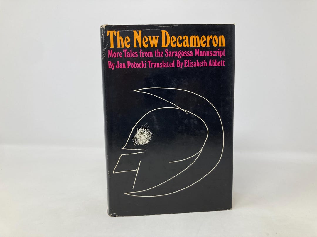 The New Decameron by Count Jan Potocki HC Hardcover First 1st Very Good ...