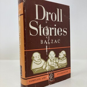 Droll Stories (modern Library 193) by Honore De Balzac Hardcover HC ...