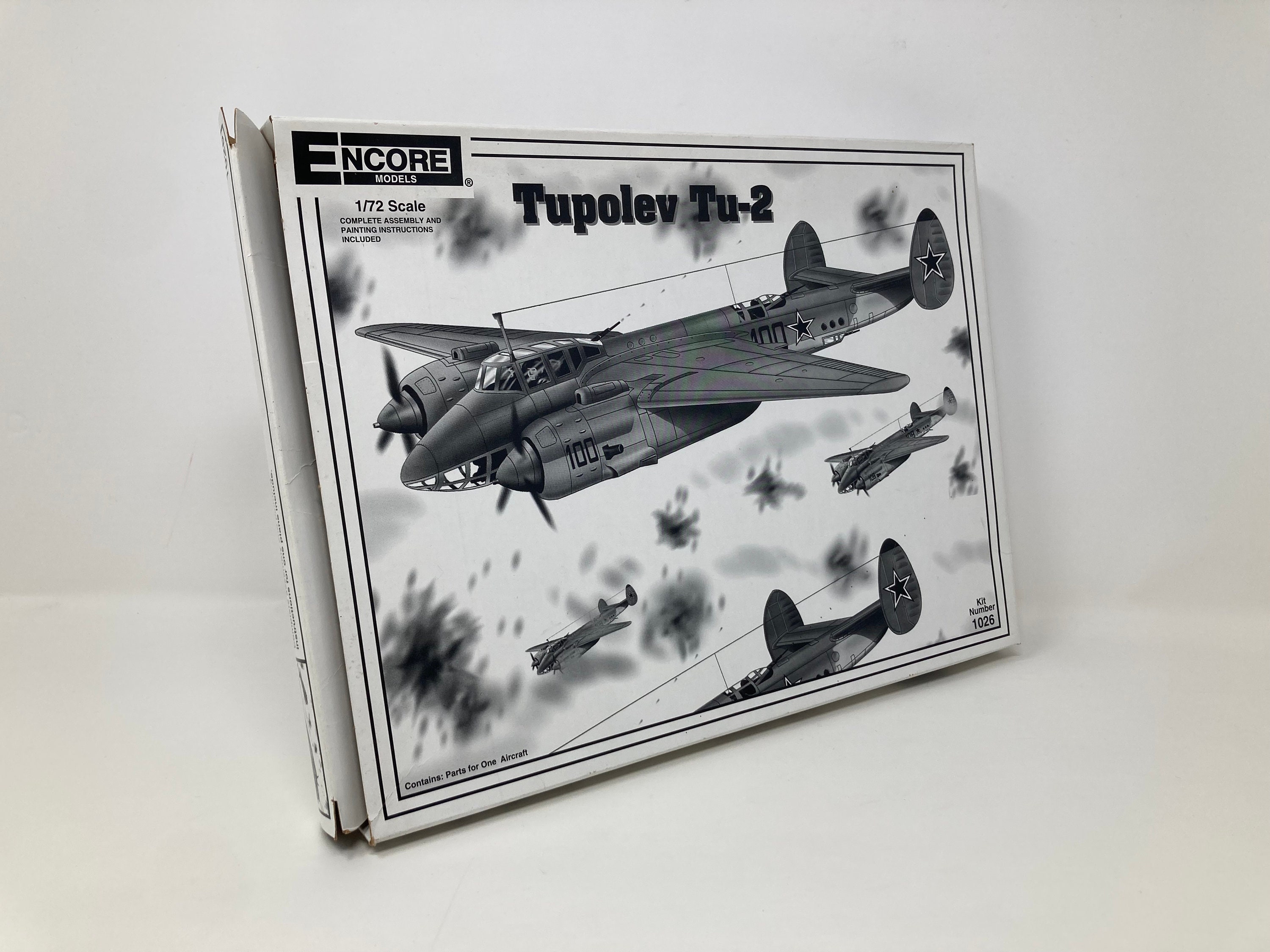 Encore Models Tupolev Tu-2 1/72 Scale Model Kit New in Box 140149 - Etsy