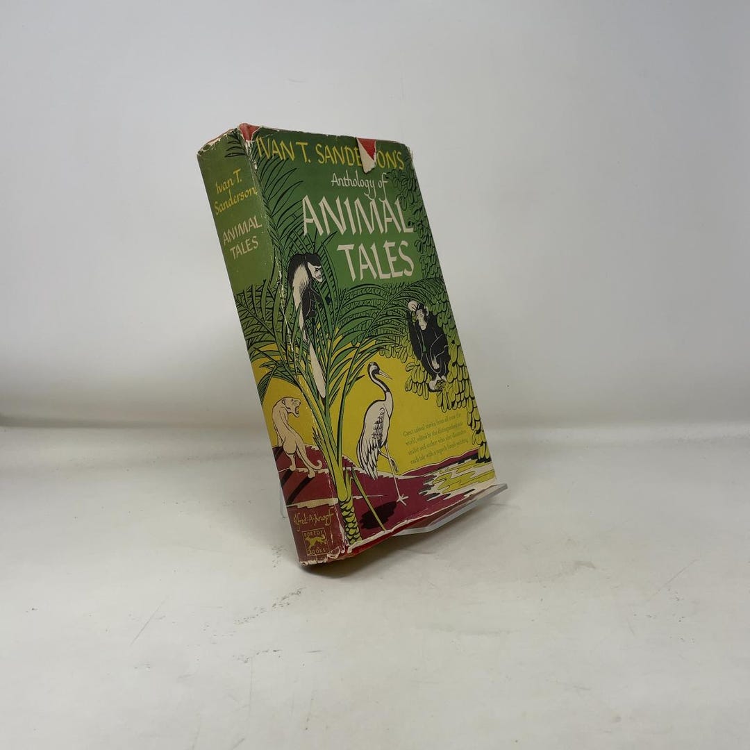Anthology of Animal Tales by Ivan T. Sanderson HC First Edition ...
