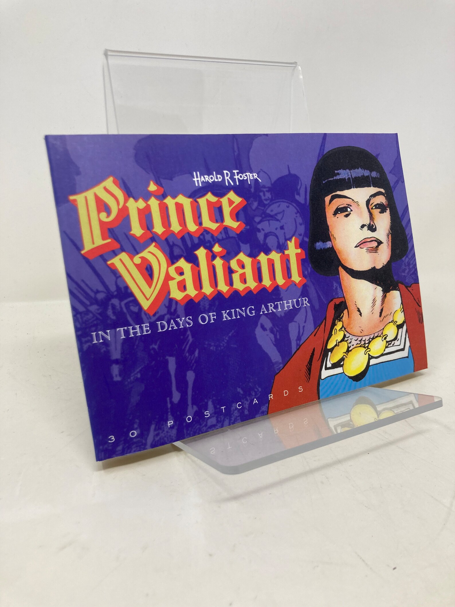 Prince Valiant Postcard Book by STC PB Paperback 1st First LN Like New ...