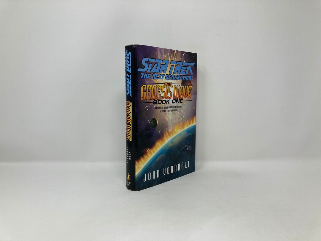 The Genesis Wave Book One Byjohn Vornholt Signed HC Hardcover 1st First ...