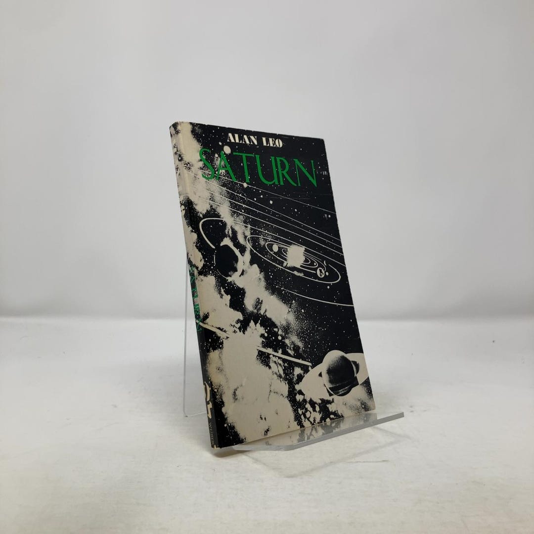 Saturn by Alan Leo PB First Edition Paperback Very Good 1970 311619 - Etsy