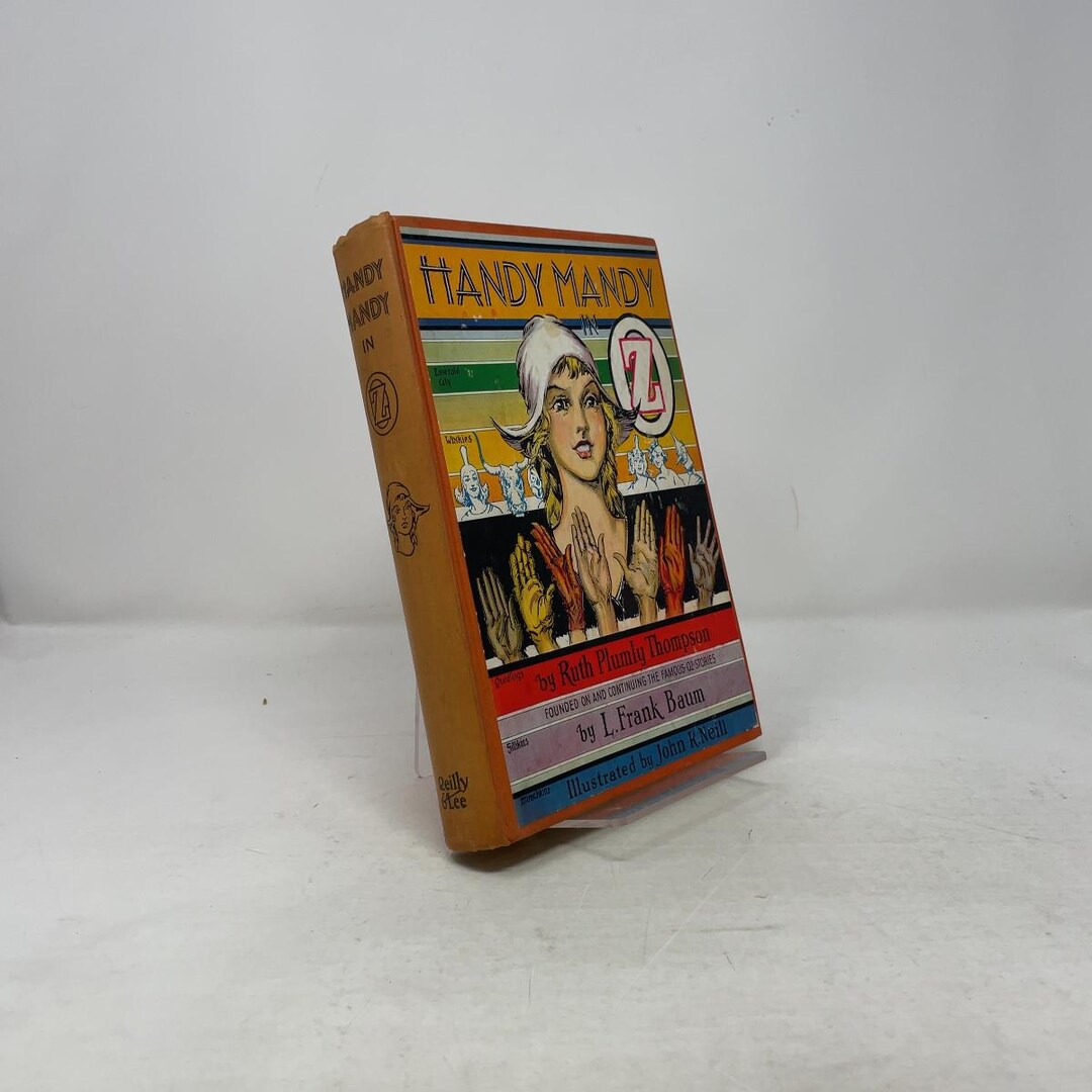 Handy Mandy in OZ by Ruth Plumly Thompson, L. Frank Baum HC First Thus ...