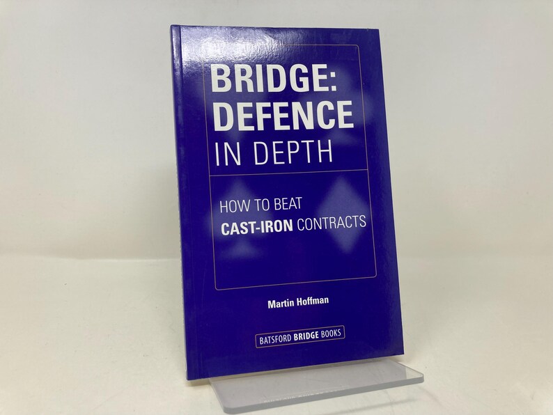 Bridge: Defense in Depth by Martin Hoffman PB Paperback 1st Thus LN ...