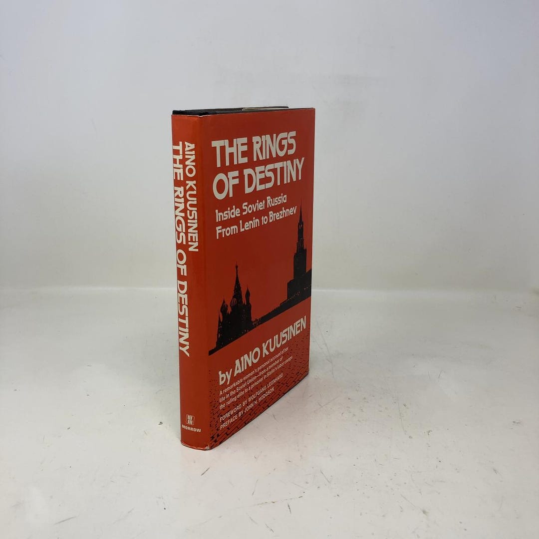 The Rings of Destiny by Aino Kuusinen HC First Edition Hardcover Very ...