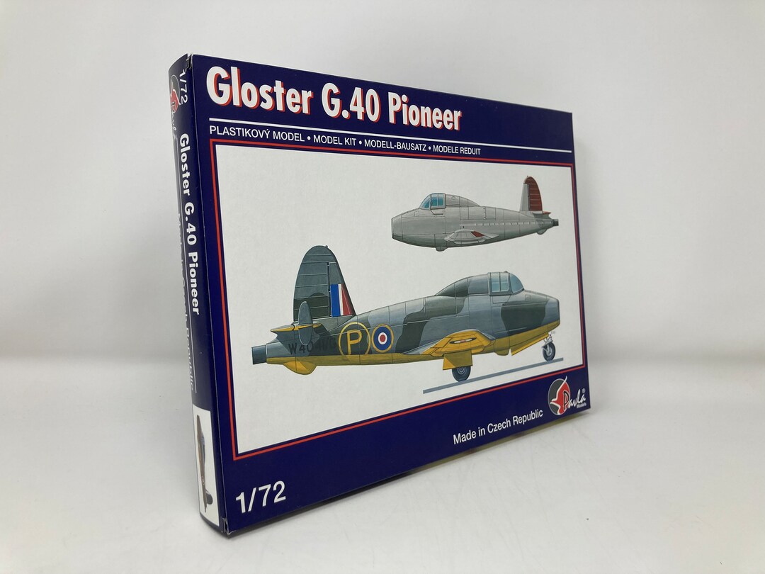 Pavla Gloster G.40 Pioneer 1/72 Scale Model Kit New in Box 148006 - Etsy
