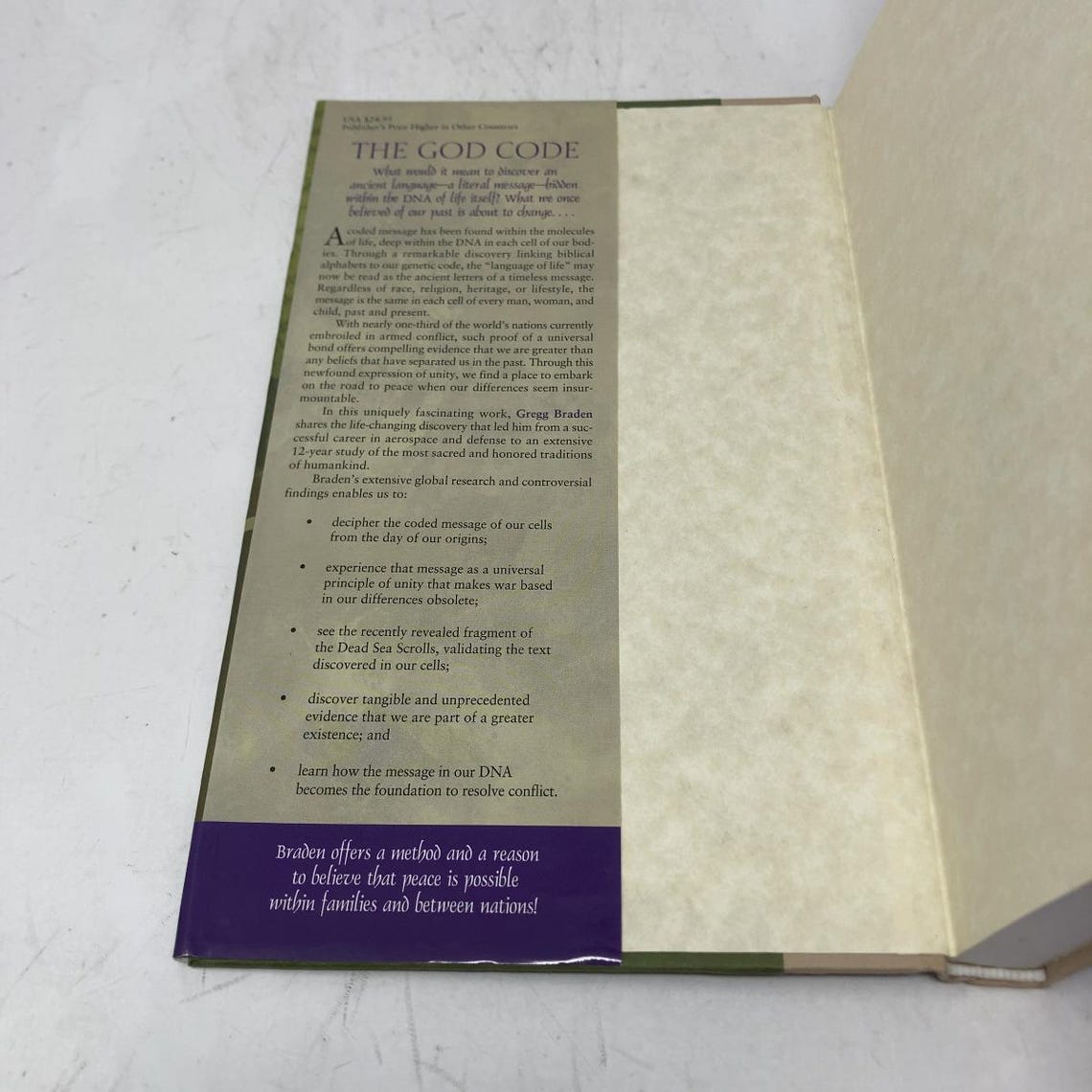 The God Code by Gregg Braden HC First Edition Hardcover Like New 2004 ...